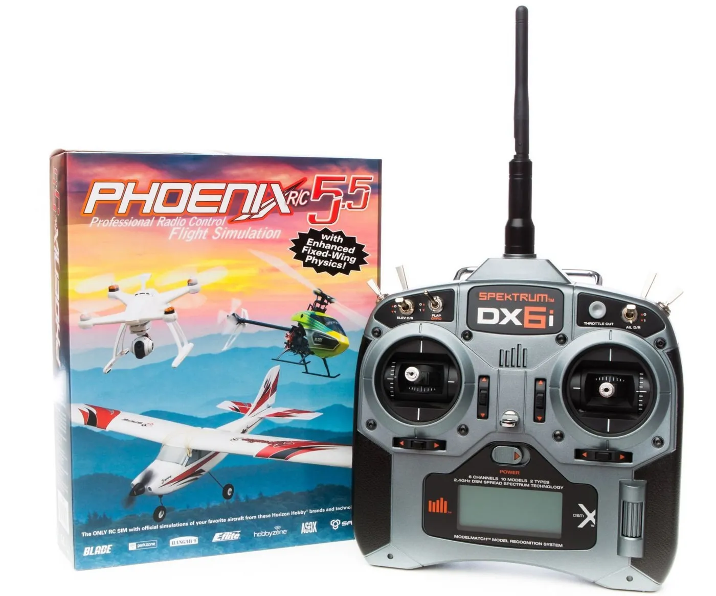 RealFlight Evolution RC Flight Simulator With InterLink DX Controller ...