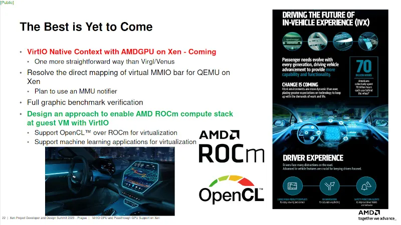 AMD Improving Xen VirtIO GPU Support For In-Vehicle Infotainment, Using ...