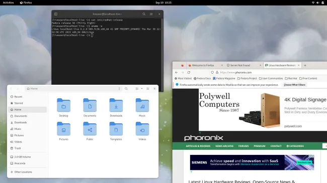 Fedora Linux 39 To Be Released On Tuesday - Phoronix