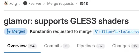 X.Org's GLAMOR Adds Support For OpenGL ES 3.0 Shaders - Phoronix