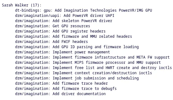 Imagination Powervr Open Source Gpu Driver To Be Introduced In Linux 68 Phoronix