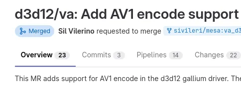 Microsoft Adds Direct3D 12 Powered AV1 Video Encoding To Mesa - Phoronix