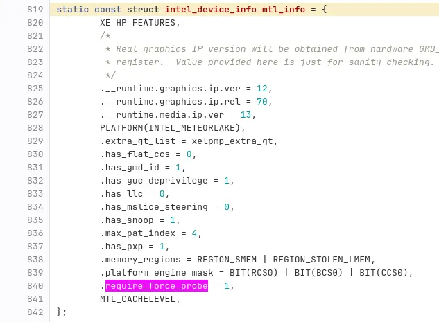 Intel Meteor Lake Graphics Still Experimental "Force Probe" With Linux ...