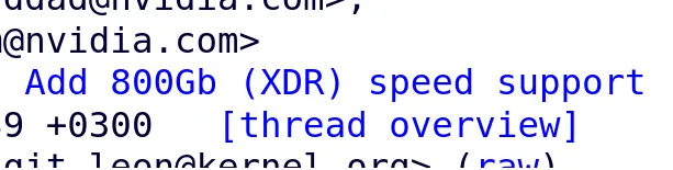 NVIDIA Preparing Their Linux InfiniBand Driver For 800Gb/s XDR - Phoronix