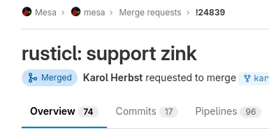 Mesa 23.3 Lands Support For Rusticl On Zink To Have OpenCL Atop Vulkan Drivers - Phoronix