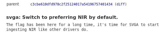 VMware SVGA Graphics Driver Switches To NIR By Default - Phoronix