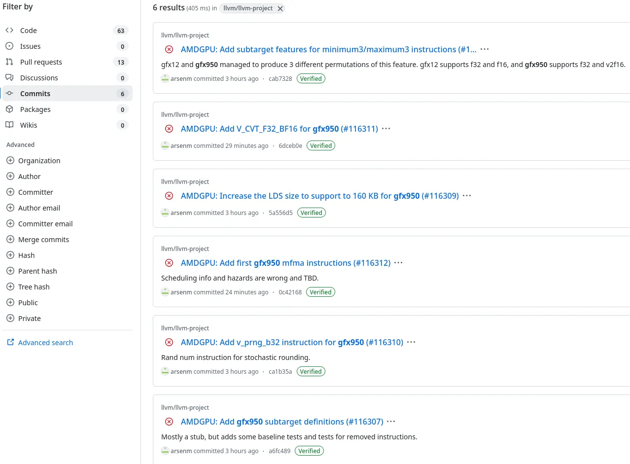 AMD Begins Adding "GFX950" GPU Support To LLVM For Next CDNA Accelerator - Phoronix