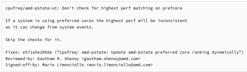AMD Preferred Core Fix Lands Ahead Of Linux 6.11-rc6 - Phoronix