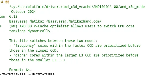 AMD 3D V-Cache Optimizer Driver To Be Merged For Linux 6.13 - Phoronix