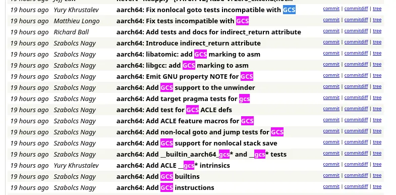 GCC 15 Adds Option For Arm Guarded Control Stack "GCS" Code Generation - Phoronix