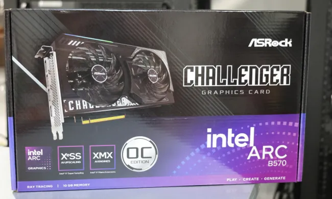 ASRock Challenger Arc Graphics B570 Arrives For Linux Testing - Phoronix
