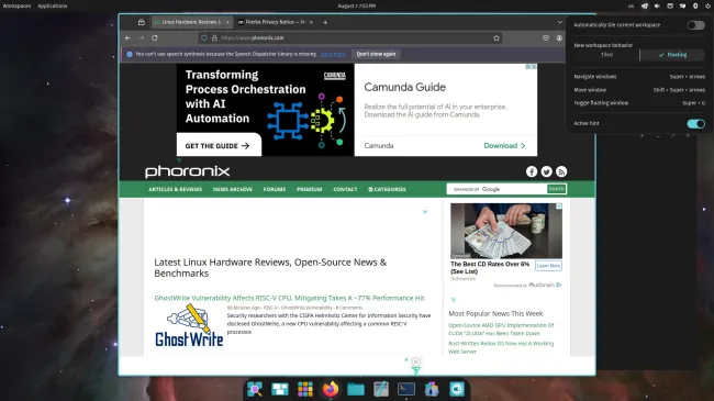 System76 Releases COSMIC Alpha 6 Desktop Environment - Phoronix