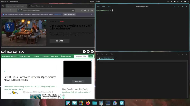 System76 Releases COSMIC Alpha Desktop - It's Looking Quite Interesting ...