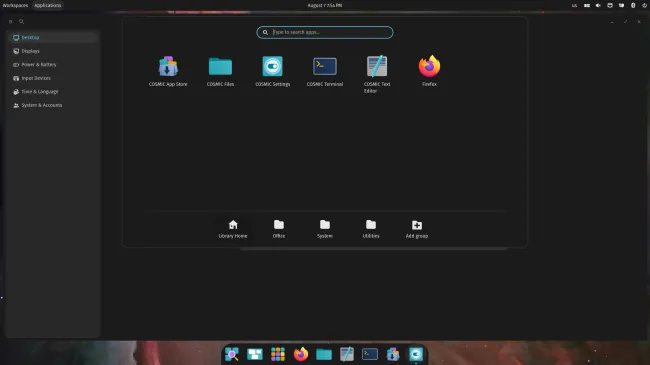 System76 Releases COSMIC Alpha Desktop - It's Looking Quite Interesting ...