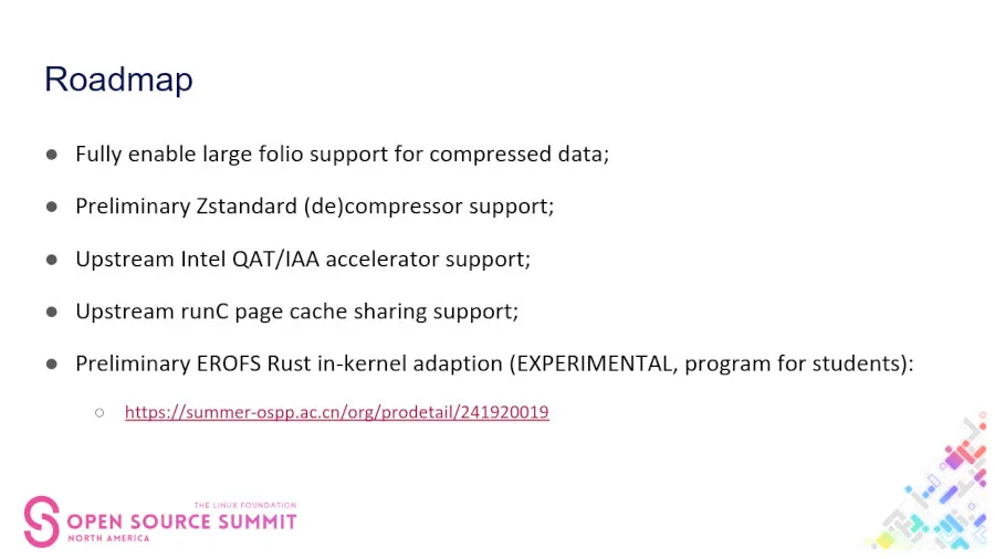 EROFS Eyes Zstd Compression, Intel QAT/IAA Accelerator Support ...