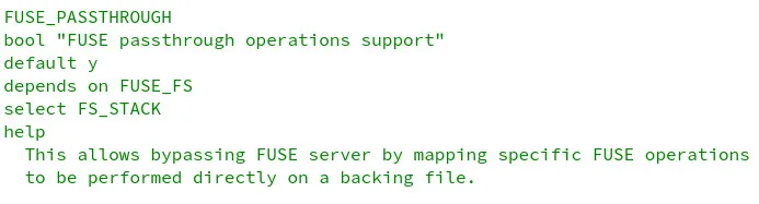 FUSE Passthrough Mode Merged For Linux 6.9 - Phoronix