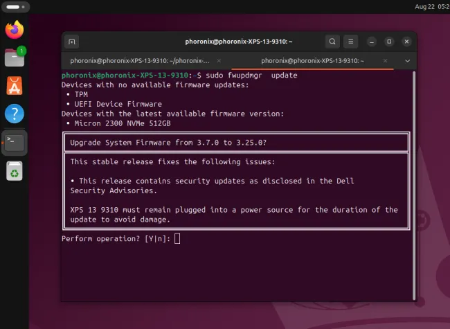 Fwupd 2.0.5 Brings Support For More ELAN Fingerprint Readers & Fixes - Phoronix