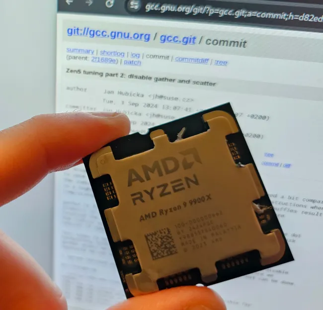 AMD Zen 5 Tuning "Part Two" Merged For GCC Compiler - Phoronix