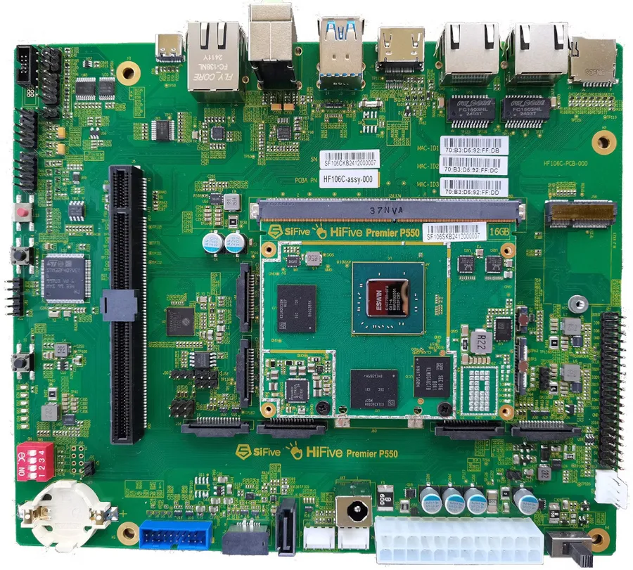 SiFive HiFive Premier P550 Announced As New RISC-V Developer Board ...