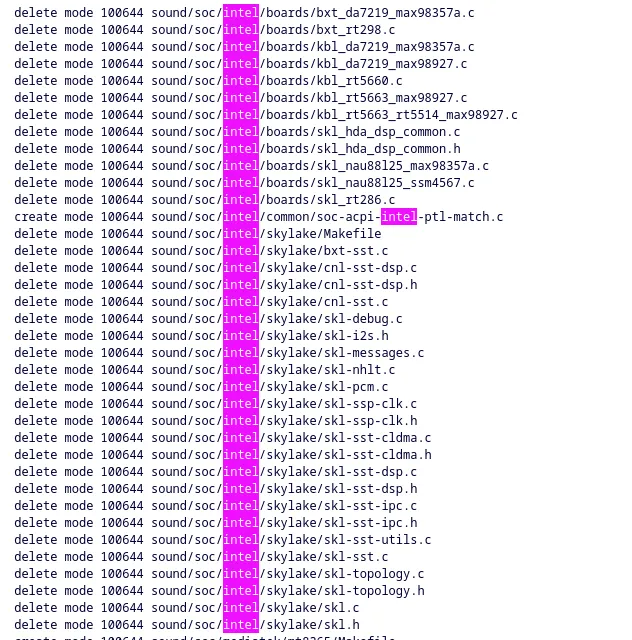 Legacy Intel Sound Driver Support Being Removed In Linux 6.12, Other ...