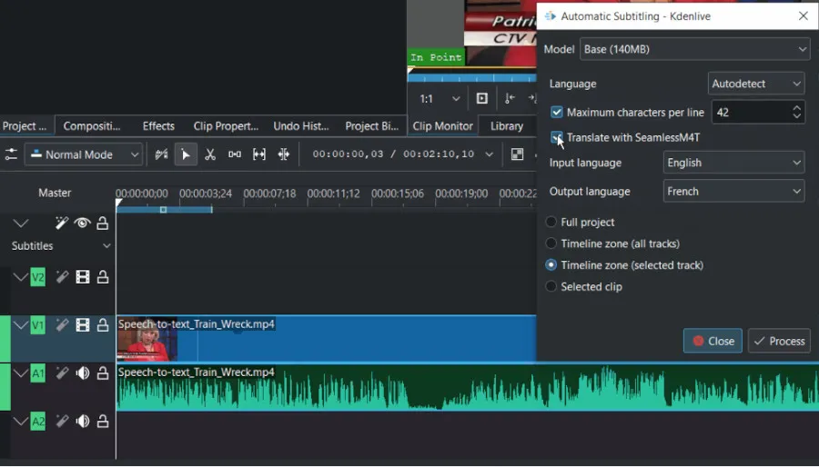Kdenlive 24.05 Brings Multi-Format Rendering, Automatic Subtitle Translations - Phoronix