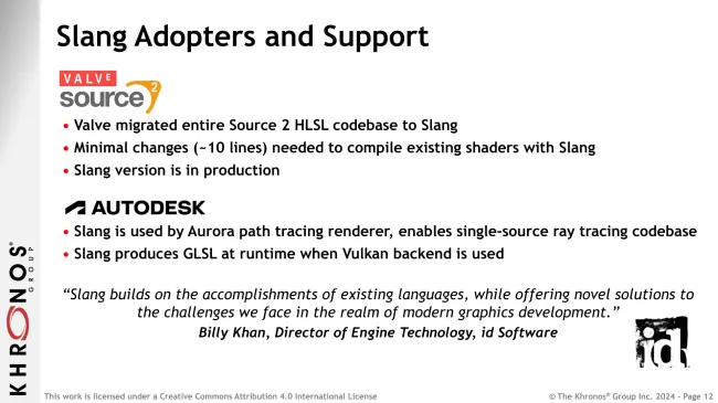 Khronos Announces Slang Initiative From Open-Source NVIDIA Code - Phoronix