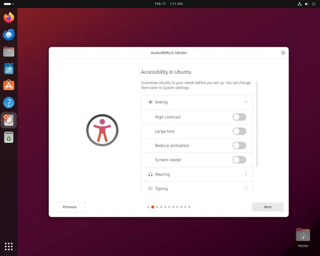 Ubuntu 24.04 LTS Desktop Installer Adds New Accessibility Options ...