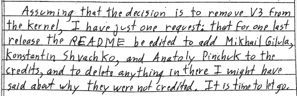 Linux 6.10 Honors One Last ReiserFS Request Made By Hans Reiser - Phoronix