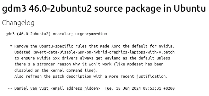 Ubuntu 24.10 Now Defaults To Wayland On NVIDIA - Phoronix