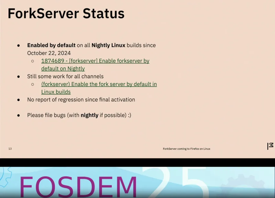 Firefox ForkServer Getting Ready To Enhance Linux Browser Performance ...
