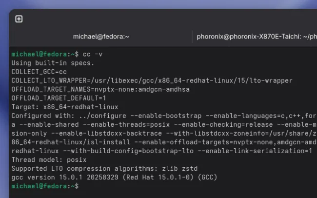 GCC 15 Compiler Branched Ahead Of GCC 15.1 Stable Release - Phoronix