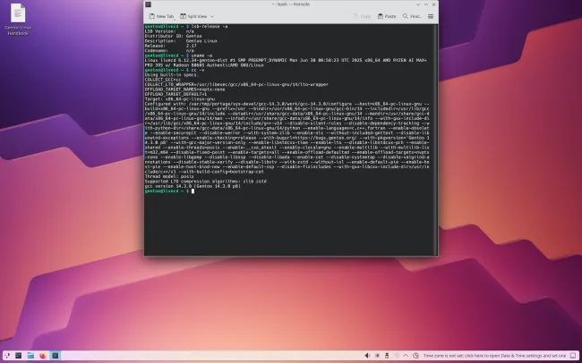 Gentoo Releases Updated Install Media Based On KDE Plasma 6.3 + Linux 6 ...