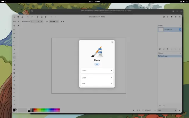 Pinta 3.0 Image Editing Program Released With Port To GTK4 - Phoronix