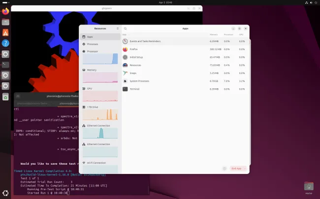 Resources 1.8 Released As A Great System Resource Monitor For GNOME ...