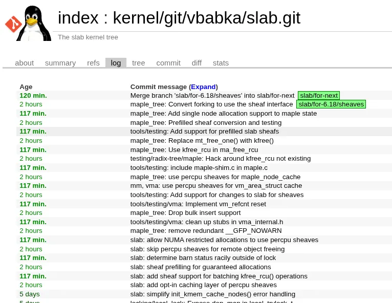 Linux Looks Ready To Introduce "Sheaves" For Opt-In Per-CPU Array-Based Caching Layer - Phoronix