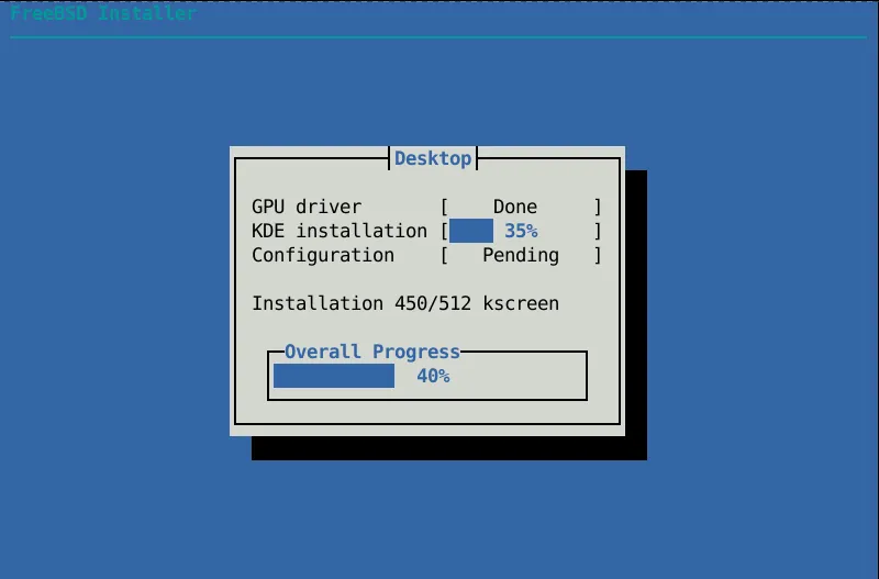 FreeBSD 15.1 Aims To Have KDE Desktop Installer Option - Phoronix