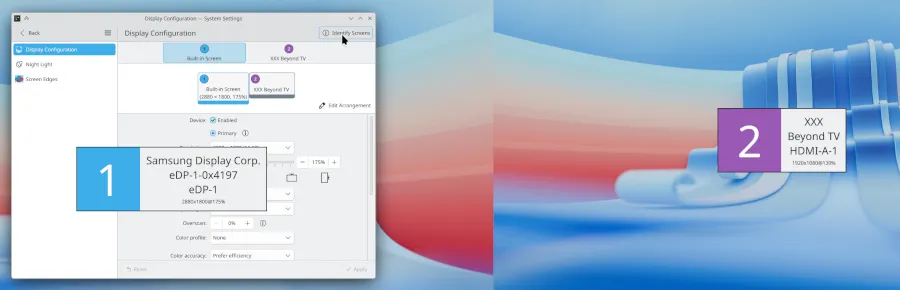 KDE Plasma 6.8 Making It Easier To Configure Multi-Monitor Setups ...