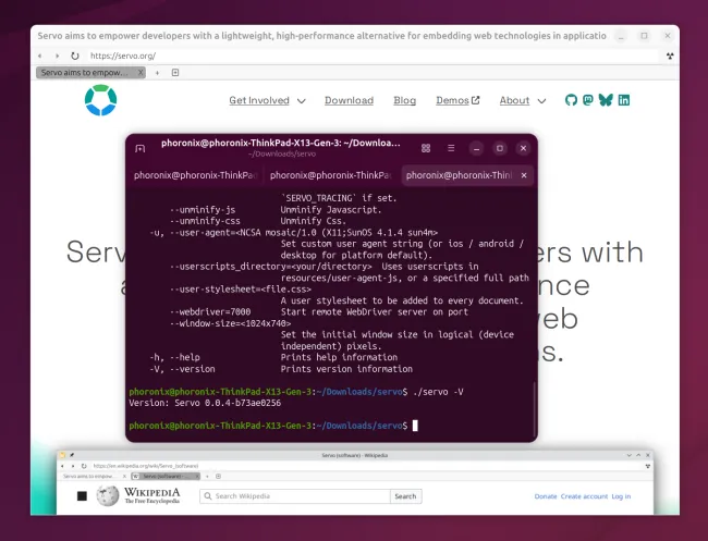 Servo 0.0.4 Browser Engine Released & Finally Supporting Multiple ...