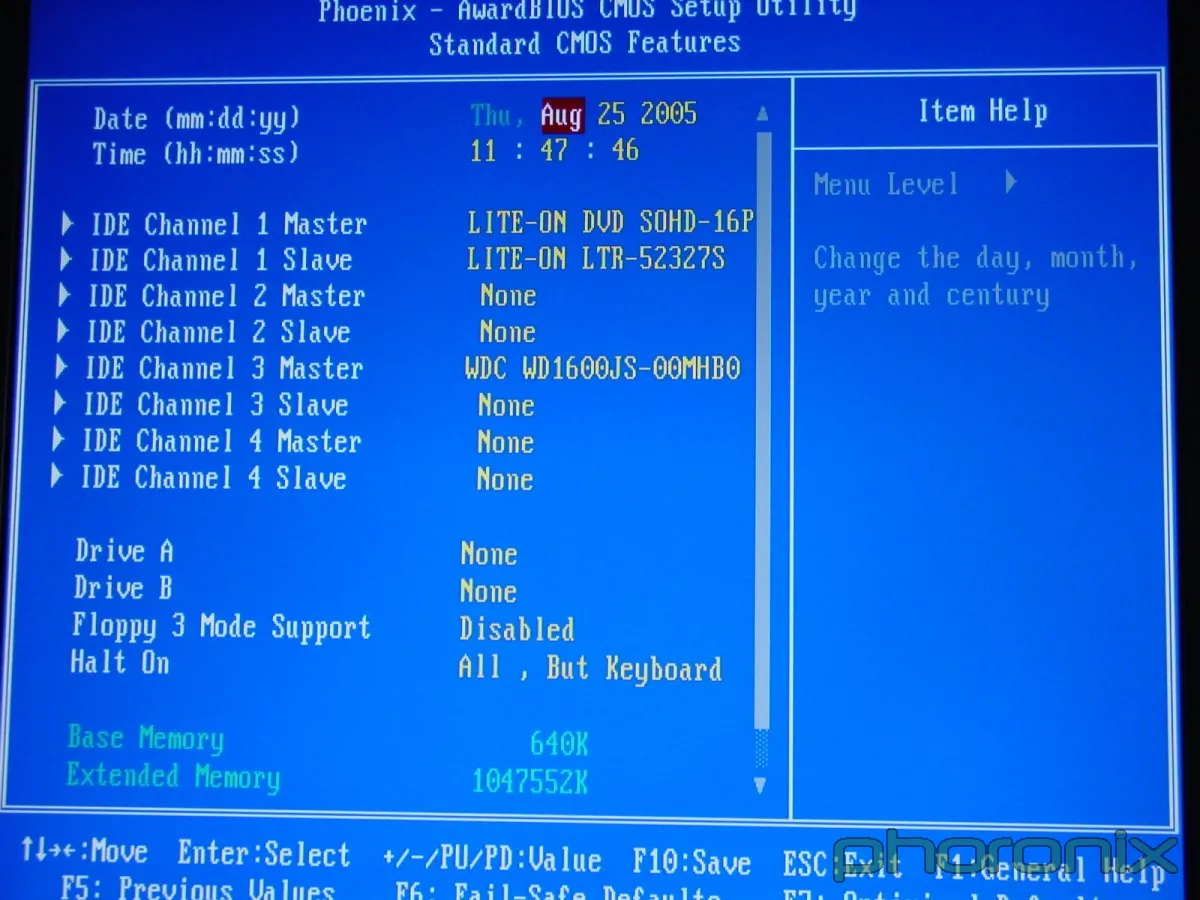 [Phoronix] Abit AW8 (i955X) Image (Abit Aw8 Bios11)