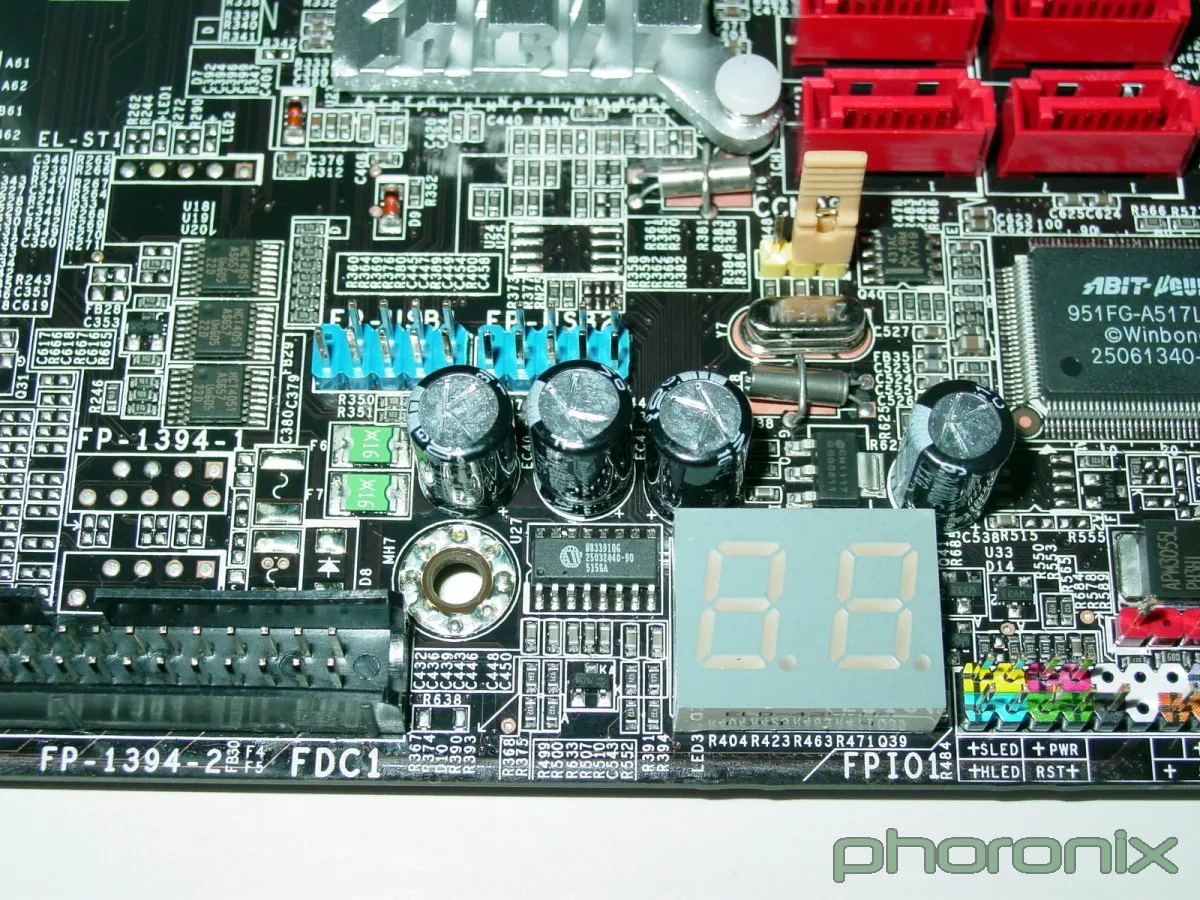 [Phoronix] Abit AW8 (i955X) Image (Abit Aw8 Edge)