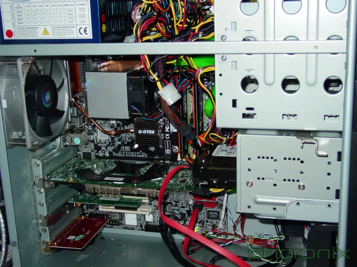 [Phoronix] Abit AW8 (i955X) Image (Abit Aw8 System)