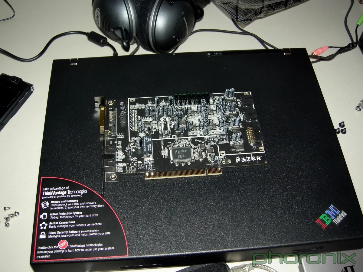 [Phoronix] Razer Barracuda AC-1 Sound Card Image (Razer Ac1 Open)