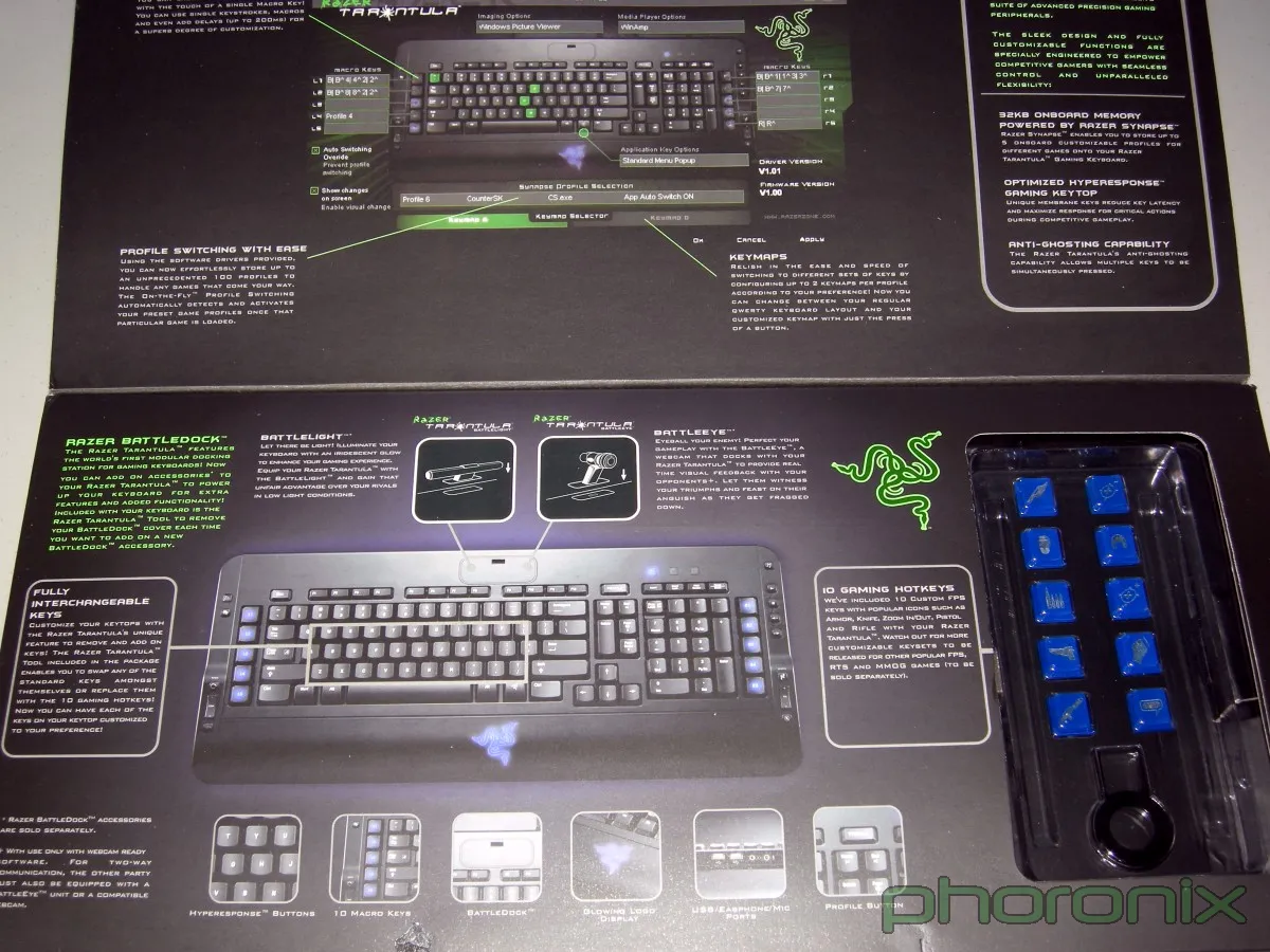 Razer Keyboard Tarantula