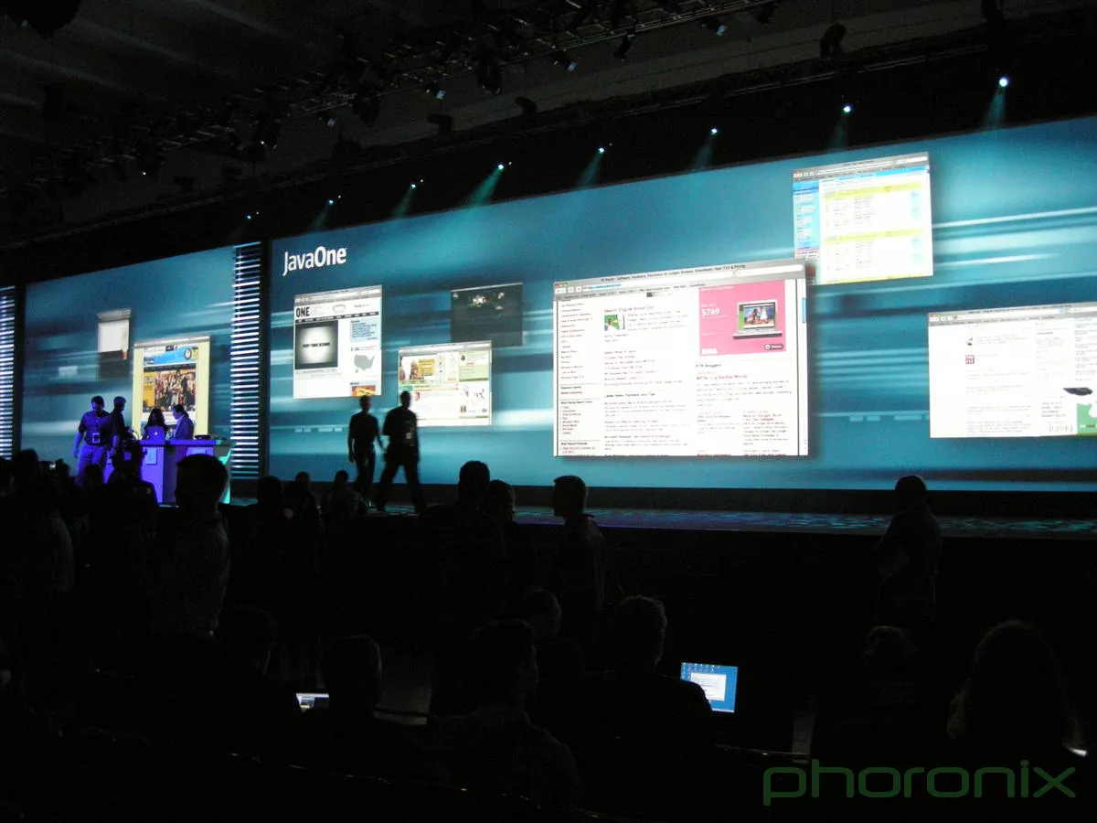[Phoronix] JavaOne 2007 Day 1: JavaFX Image (Java7 Day1 01)