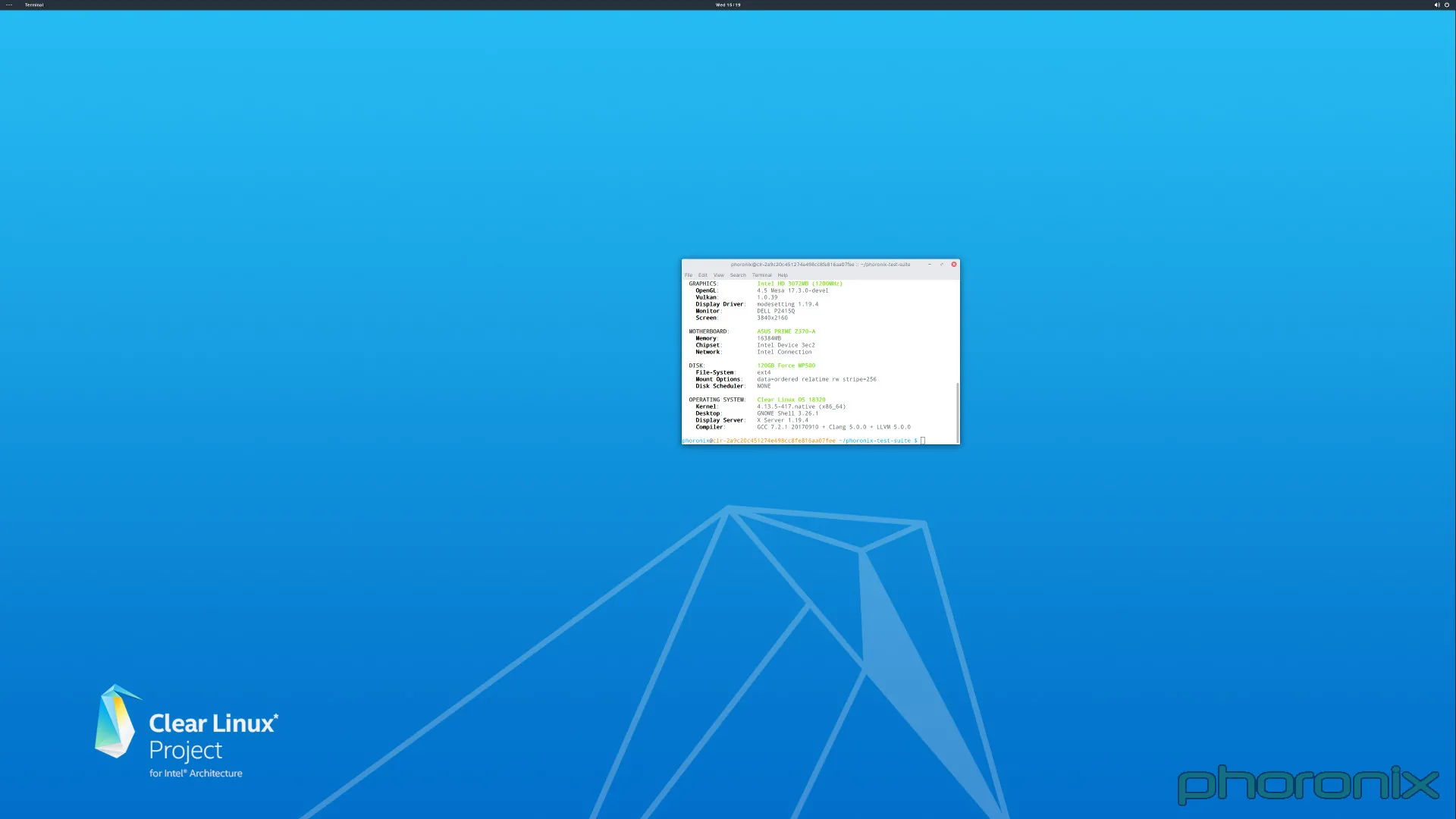 Phoronix 7 Way Linux Distribution Comparison On The Intel Core I7 8700k Image Linux Coffee 2 