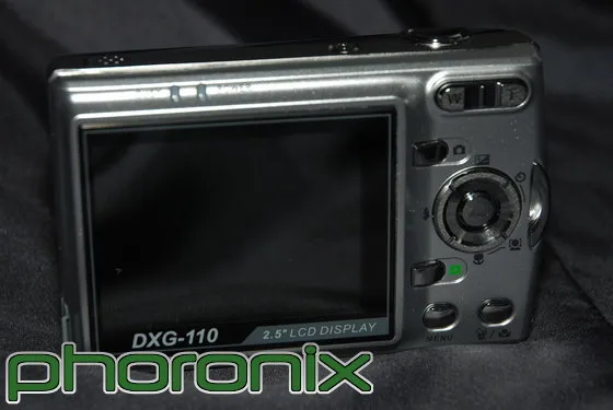 DXG USA DXG-110 10MP Digital Camera Review - Phoronix