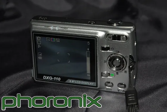 DXG USA DXG-110 10MP Digital Camera Review - Phoronix