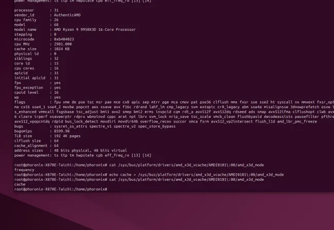 AMD's 3D V-Cache Optimizer Driver For Squeezing More Ryzen 9 9950X3D Performance Review - Phoronix