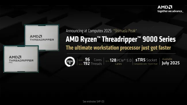 AMD Ryzen Threadripper 9000 Series Launching In July For Linux Workstations - Phoronix