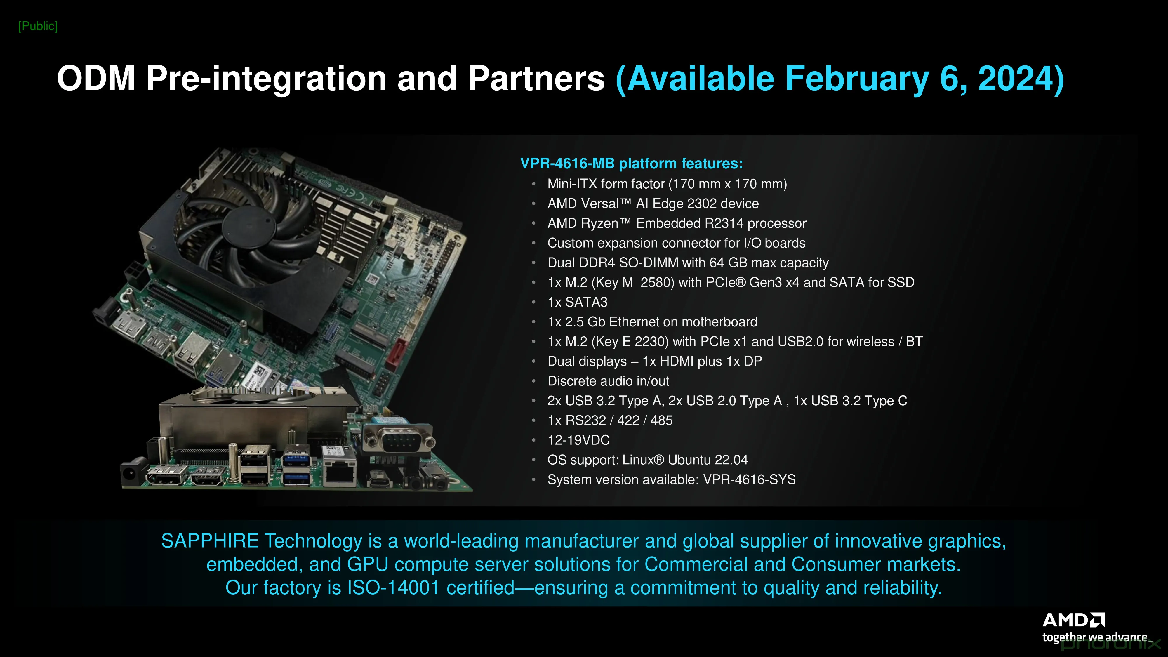 AMD Announces Embedded+ Architecture For Ryzen Paired With Xilinx IP ...